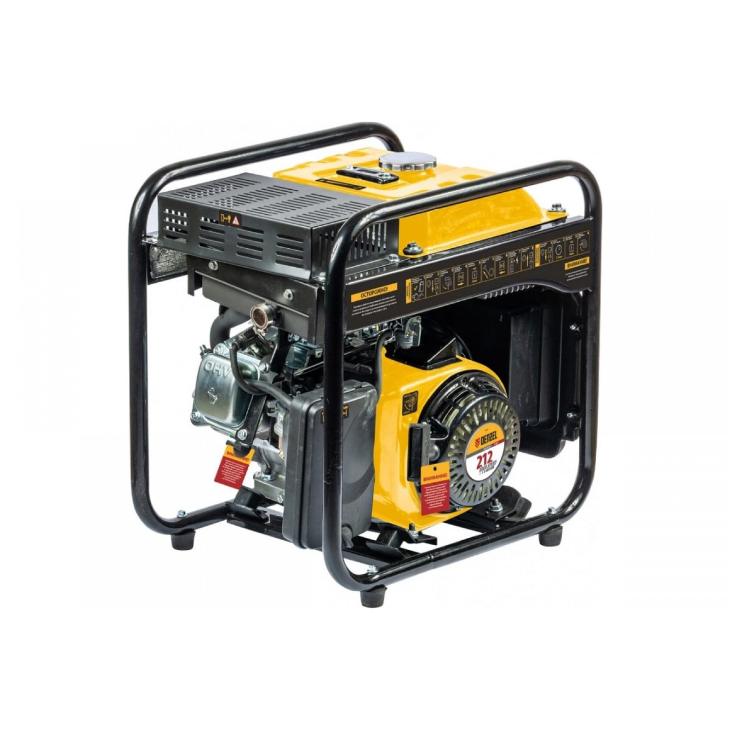 DENZEL GT-2500iF, 2,5 кВт, 230 В, бак 5 л, открытый корпус 94704 ...